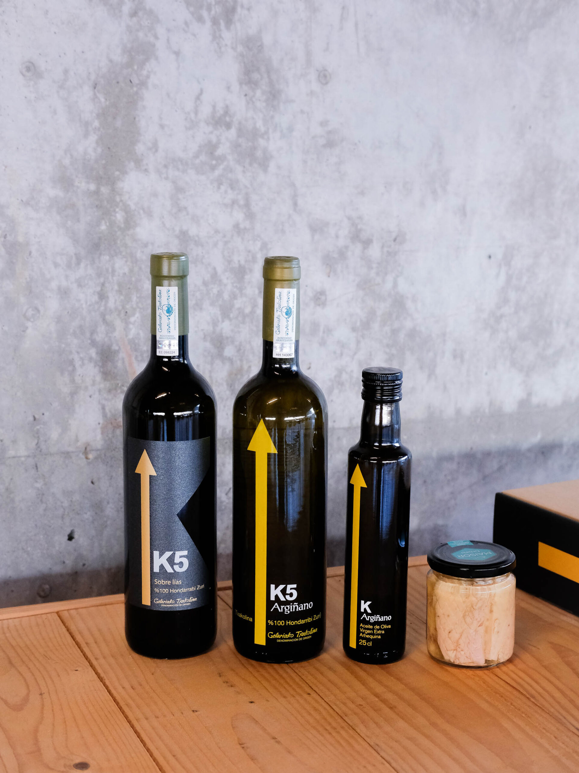 Pack Olio eta Hegaluzea | Bodega K5